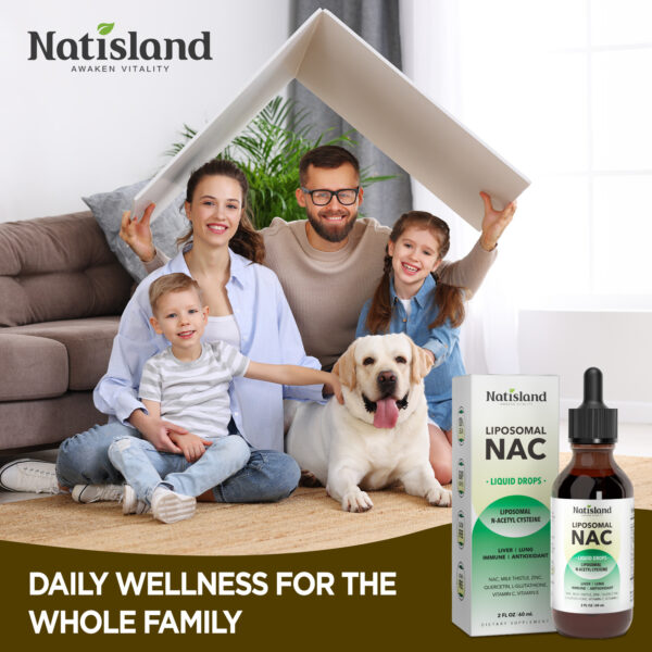Liposomal NAC Liquid Drops - Natisland